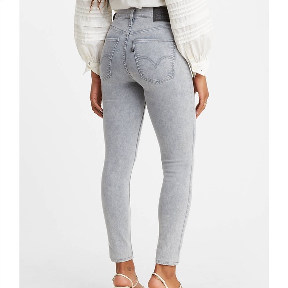 Levi's | Jeans | Sale Levis Mile High Super Skinny Jean In Grey Cray ...